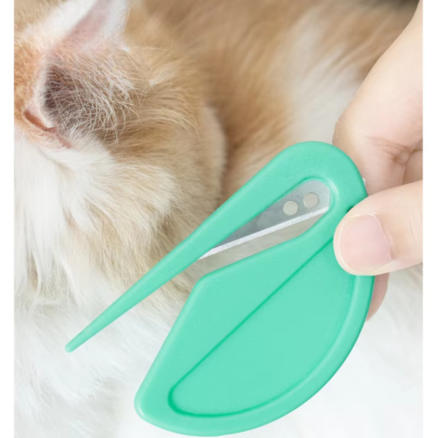 Painless Dog and Cat Grooming Trimmer Comb for Effortlessly Removing ...