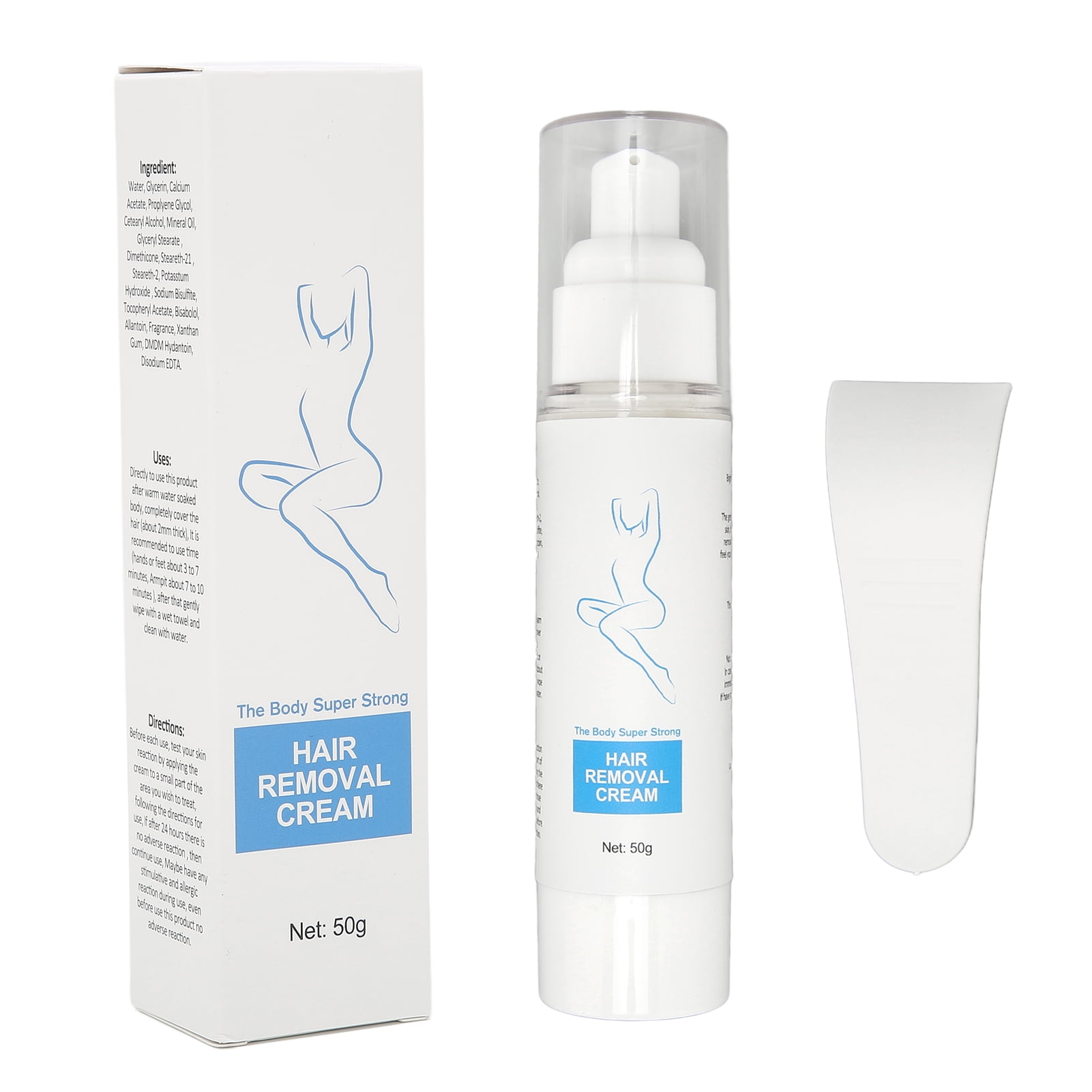 Painless Hair Removal Cream Gentle Hair Growth Inhibitor Cream for Arm ...