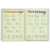 Painless Learning Manuscript Writing Placemat, Laminated, 12 x 17.5 ...