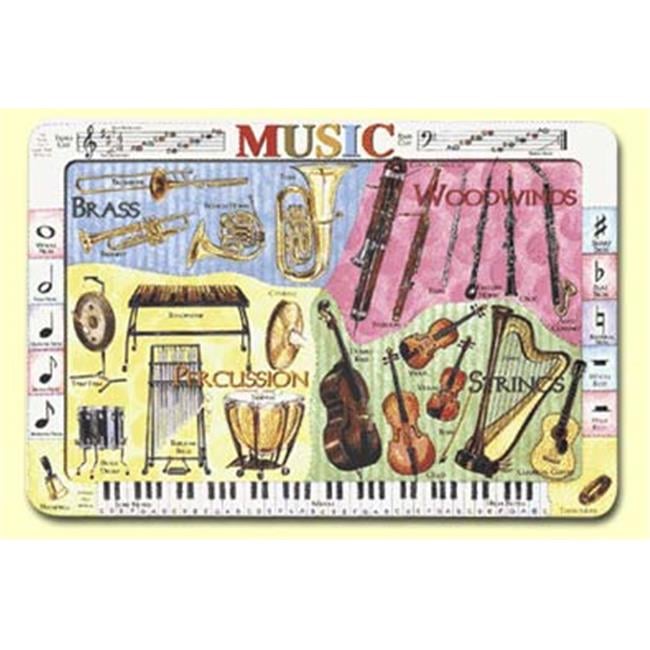 Painless Learning Music Placemat - Walmart.com