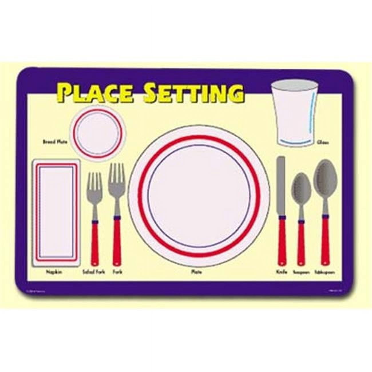 Painless Learning Place Setting Placemat - Walmart.com