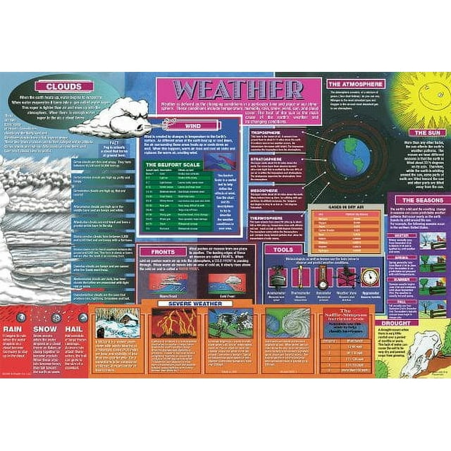 Painless Learning Weather Placemat - Walmart.com
