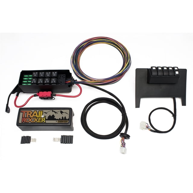 Painless Performance 57000 PAN57000 TRAIL ROCKER SYSTEM JEEP WRANGLER ...