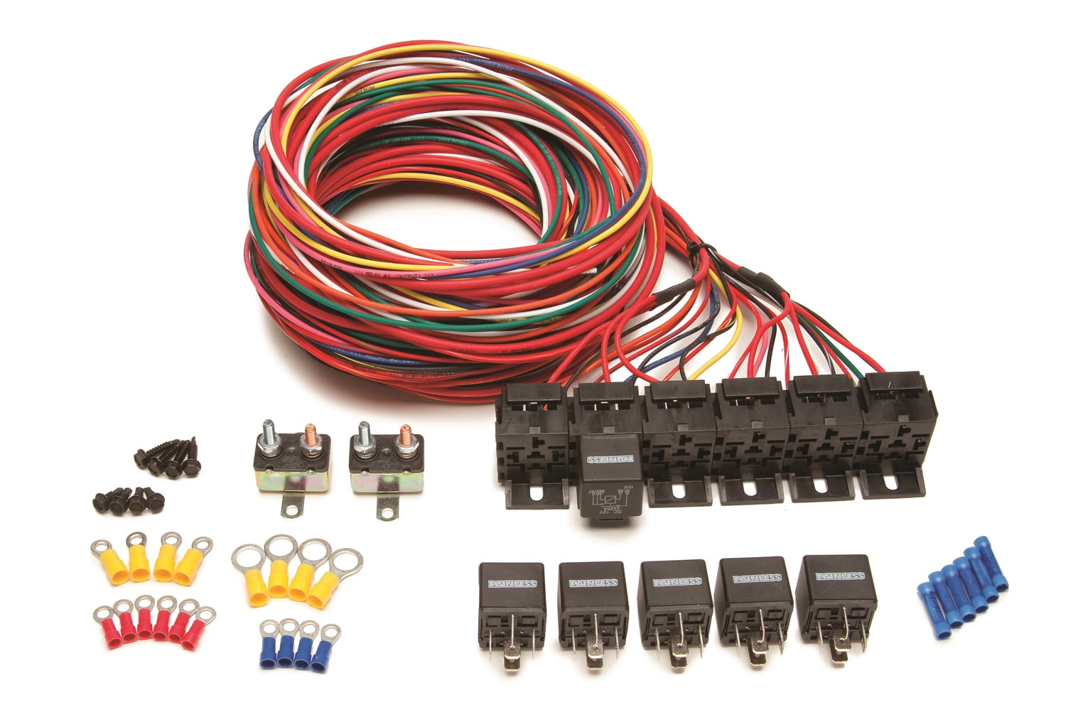 Painless Performance 30108 PAN30108 6-PACK RELAY BANK - Walmart.com