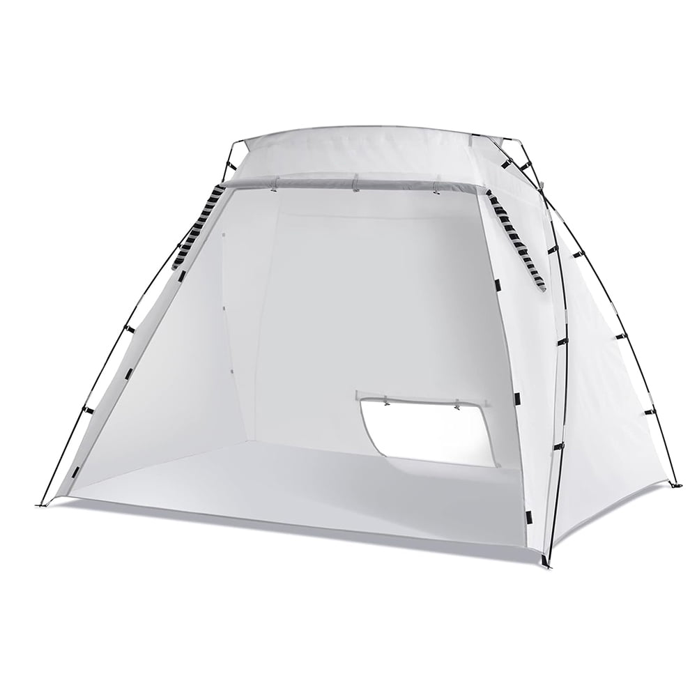 Paint Booth,10x7x6ft Larger Spray Paint Tent with Built-in Floor & Mesh ...