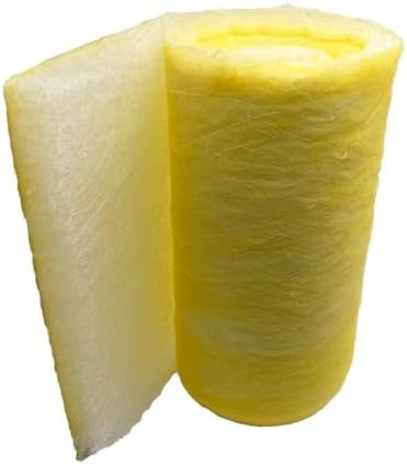 Paint Booth Exhaust Filter Roll (48" x 100ft), 22 Gram Heavy Duty ...