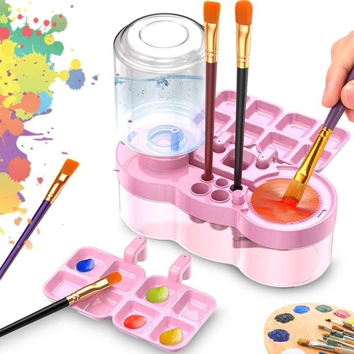 Paint Brush Cleaner, Painting Water Dispenser, Paint Brush Cleaner ...