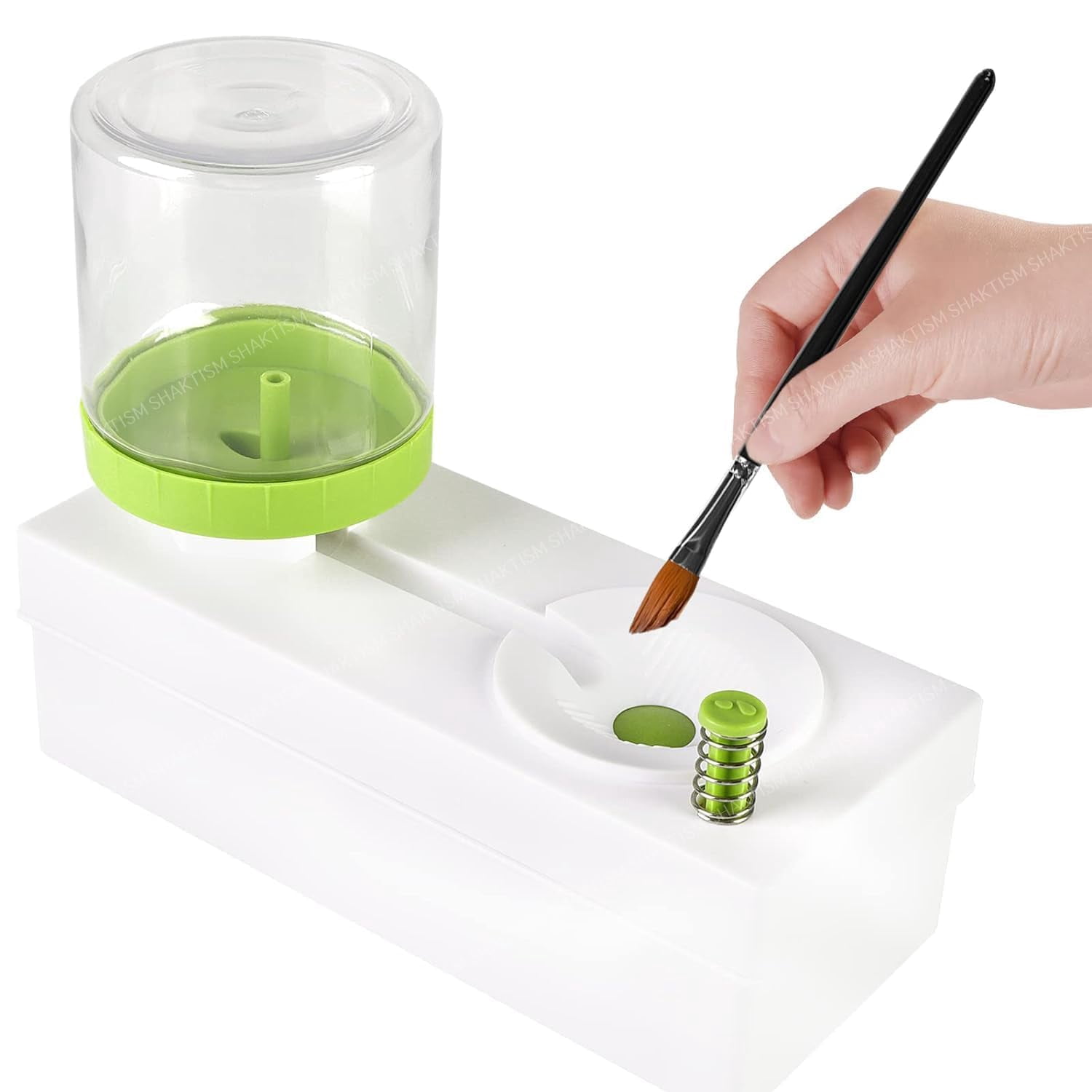 Paint Brush Cleaner Tools Brush Rinser Cup Painting Running Water ...