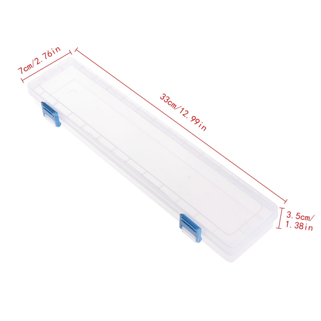 Paint Brush Storage Box Paint Brush Box Watercolour Brush Case Plastic ...