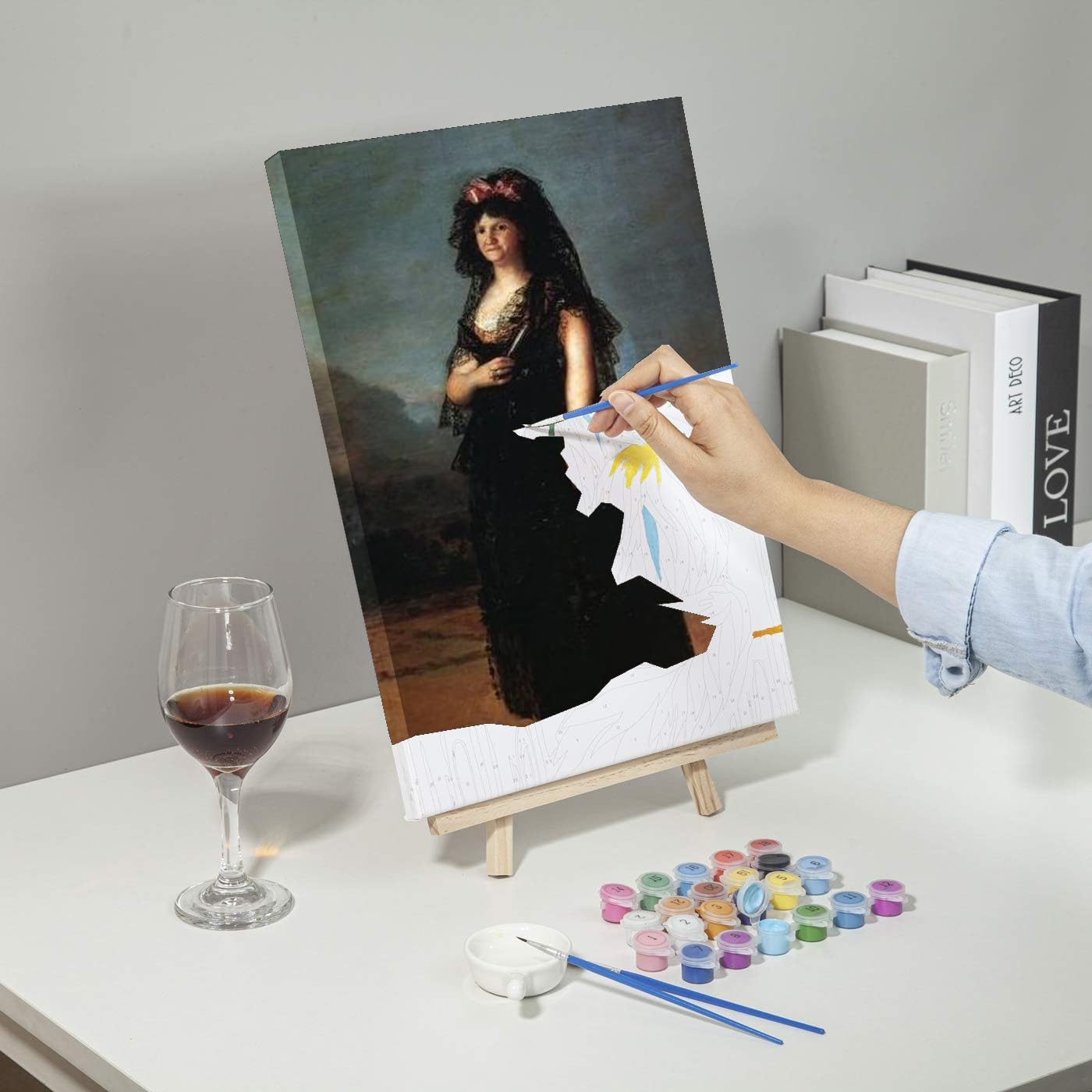 Paint By Number For Adults,Francisco Goya Queen Maria Luisa Wearing A ...