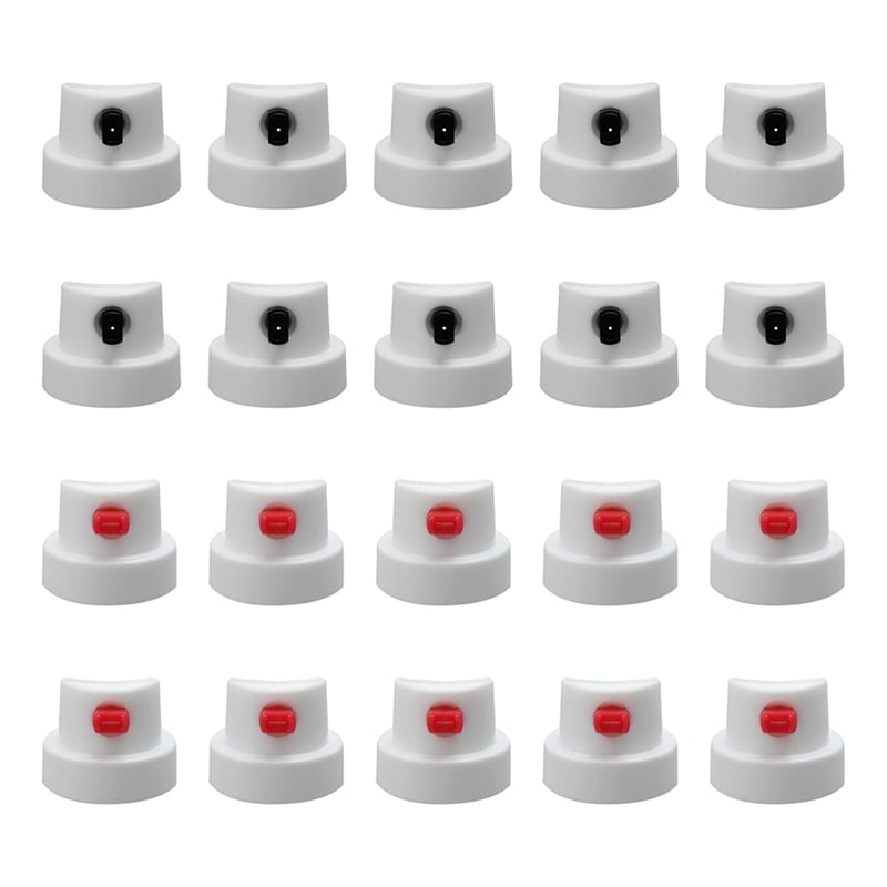 -Paint Caps Fit Female Cans,Flat Jet Caps -Can Nozzle-Calligraphy ...