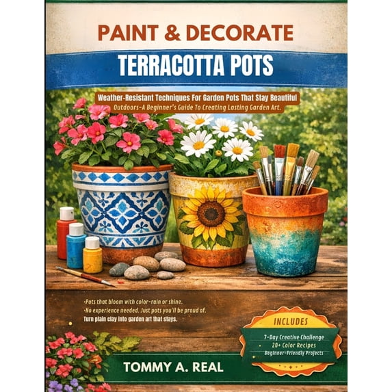 Paint & Decorate Terracotta Pots: Weather-Resistant Techniques For ...
