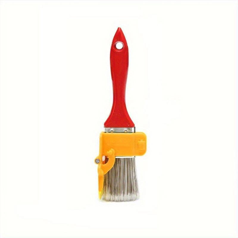 Paint Edger Edging Tool, Multifunctional Wooden Handle Paint Brush with ...