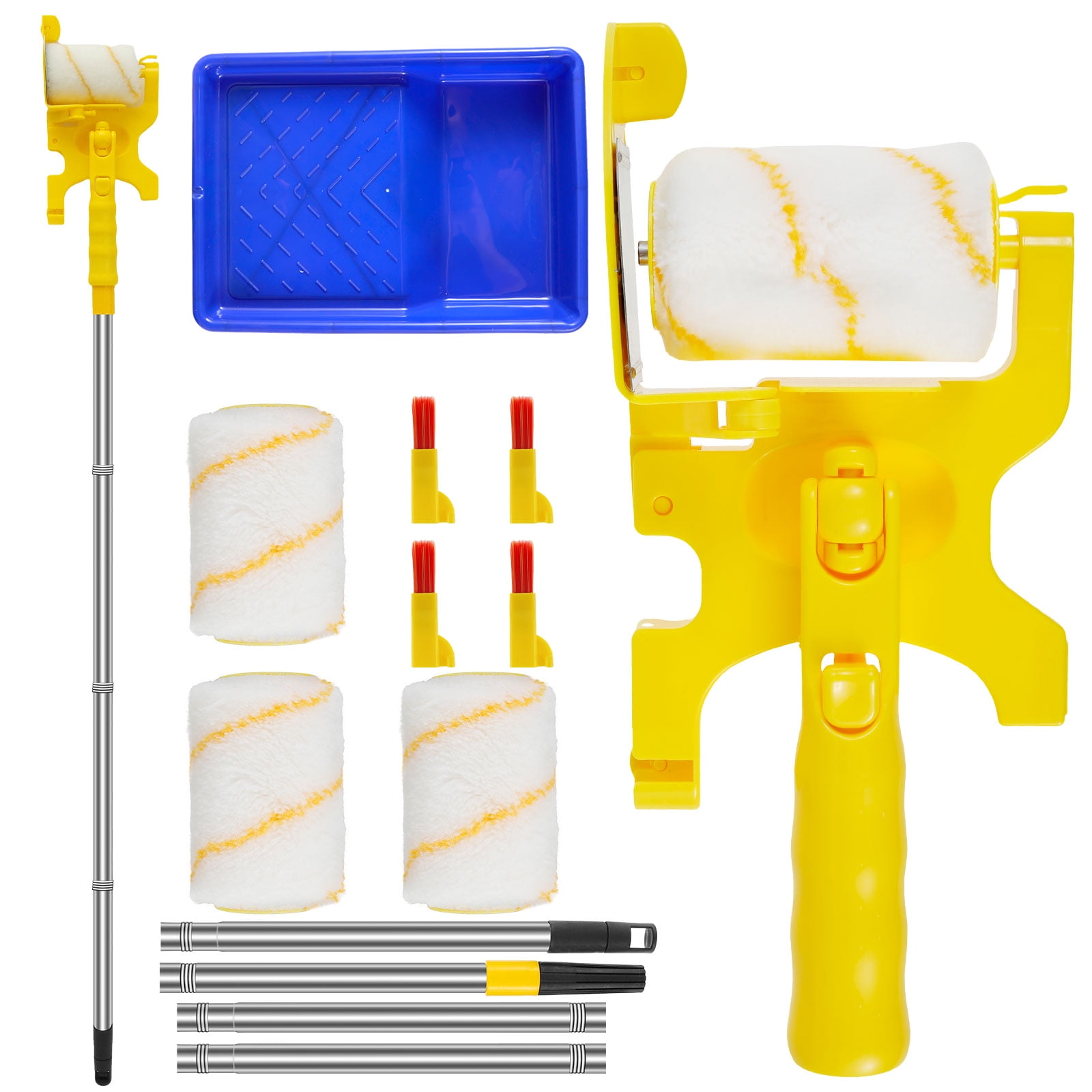 Paint Edger Roller Brush Kit Clean-Cut Wall Paint Roller Handheld Paint ...