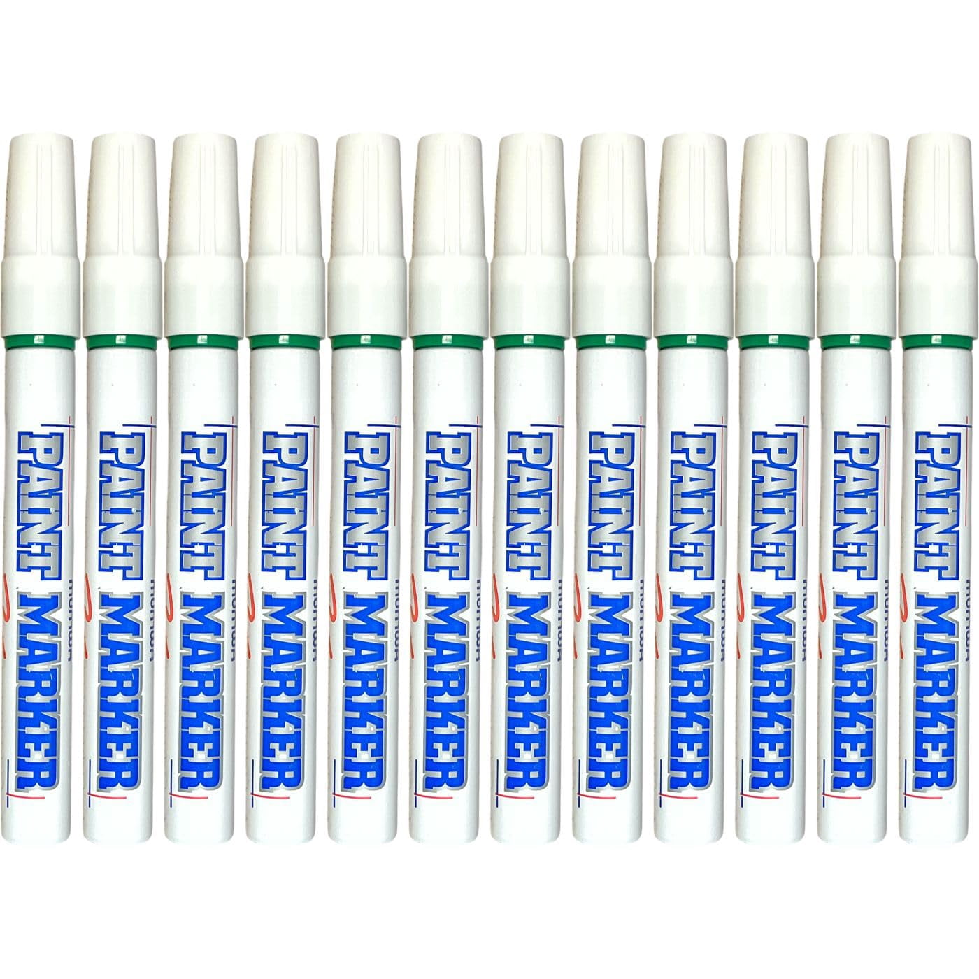 Paint Markers Oil-Based Pen Permanent Waterproof - 12-pack (Green ...