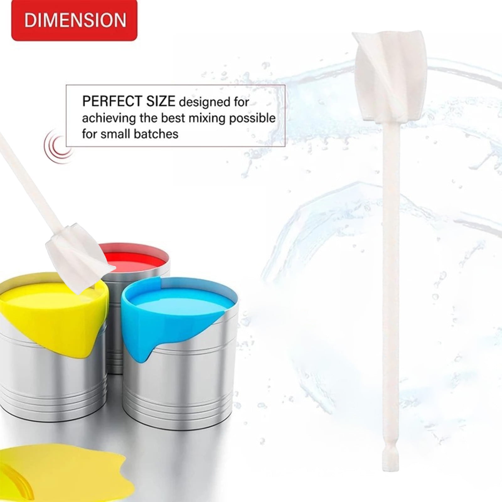 Paint Mixer for Drill - Drill Attachment for Paint, Epoxy Resin, Cement ...