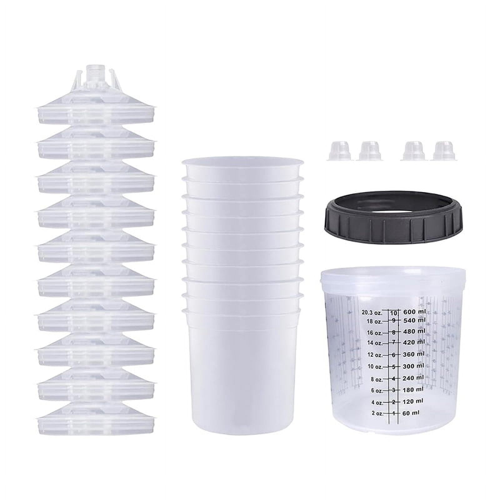 Paint Mixing Containers Paint Sprayer Cup Liners Automotive Paint ...