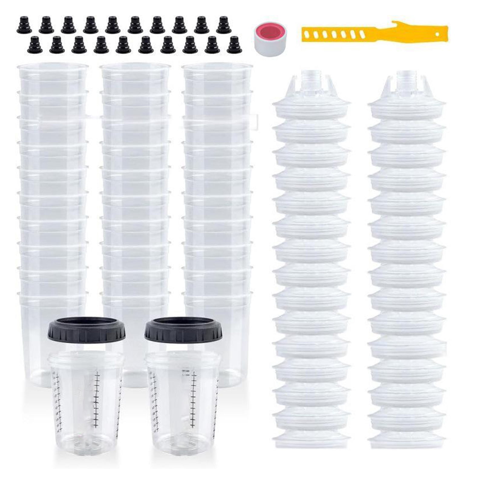Paint Mixing Containers Paint Sprayer Mixing Cup Accurate Scale Paints ...