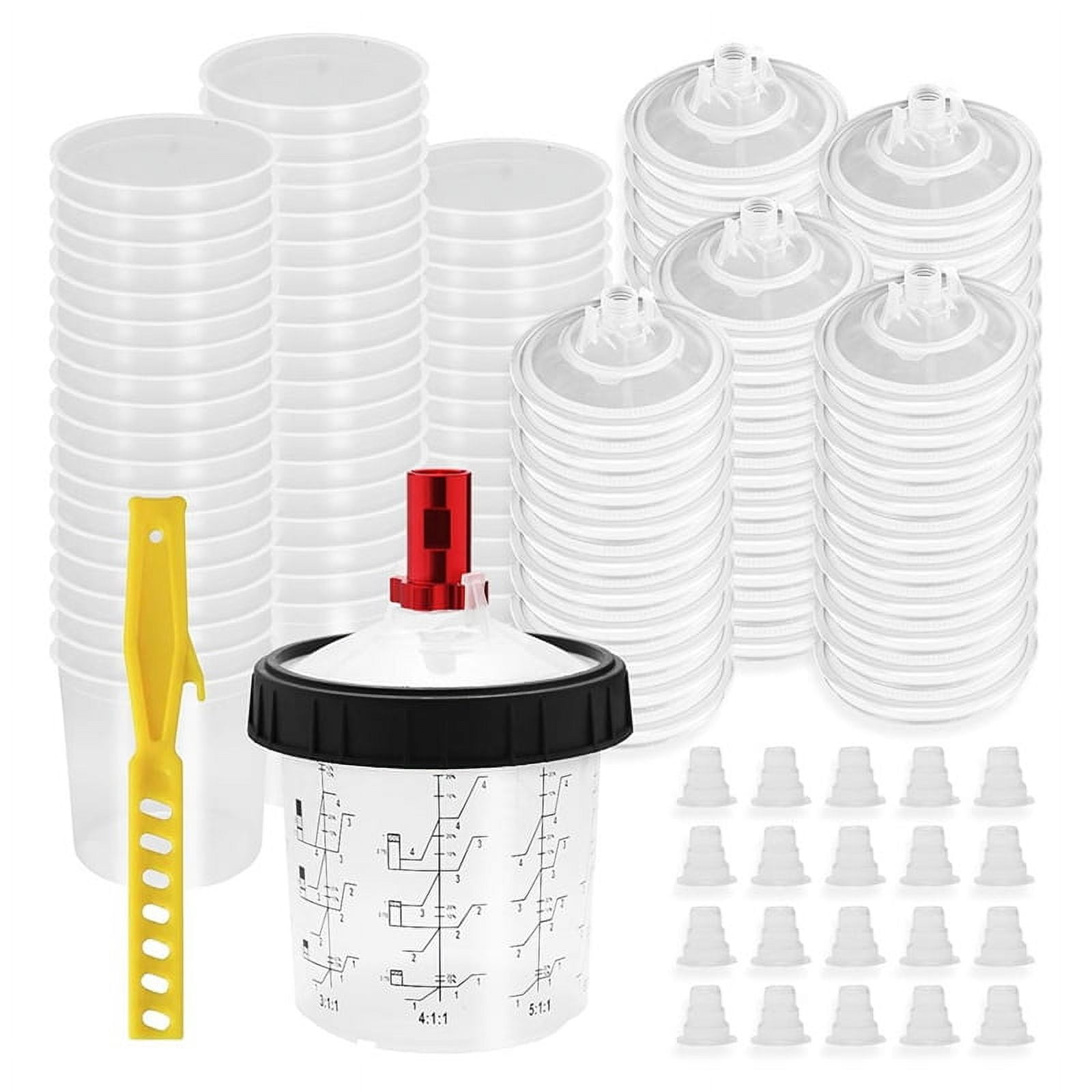 Paint Mixing Cup for Automotive Paint GunAir Spra GunCup with Cup ...