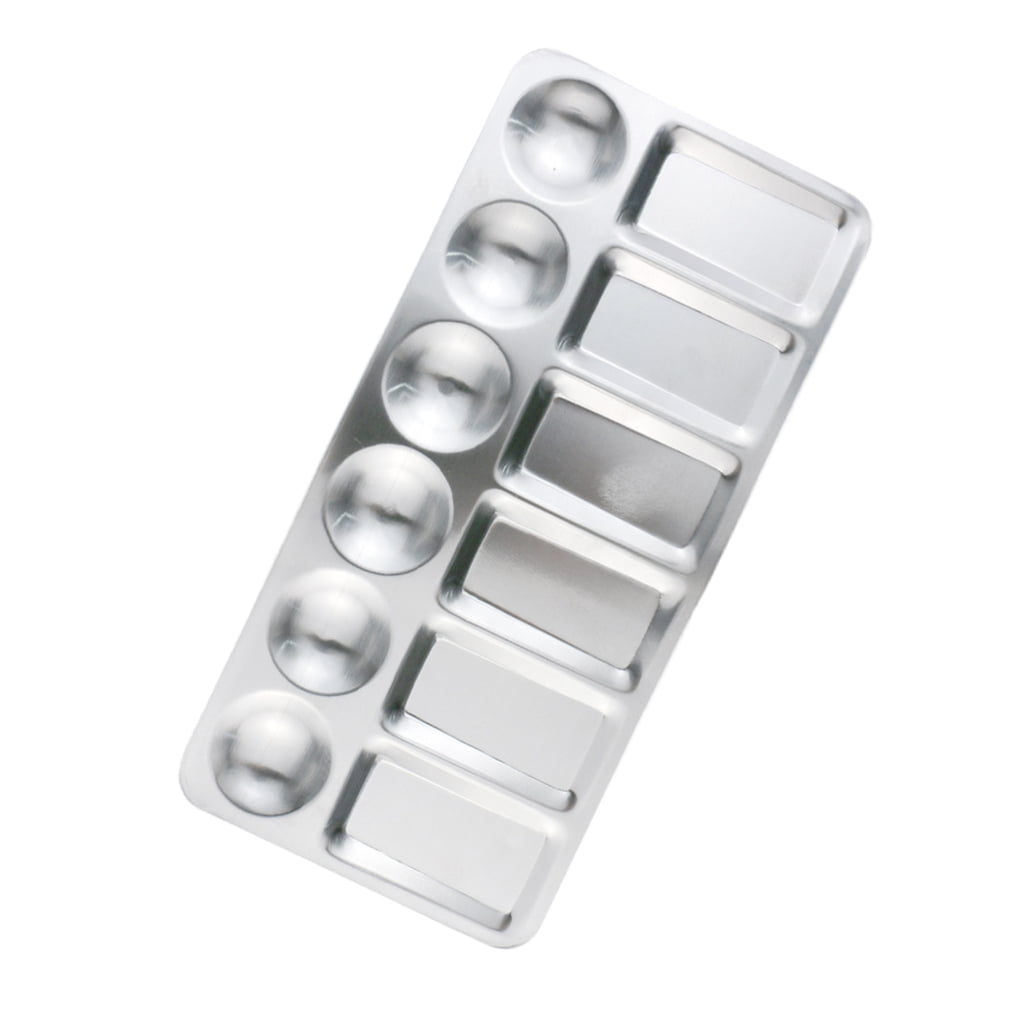 Paint Mixing Palette 6 Well 10 Well 12 Well Paint Tray Round Sqaure ...