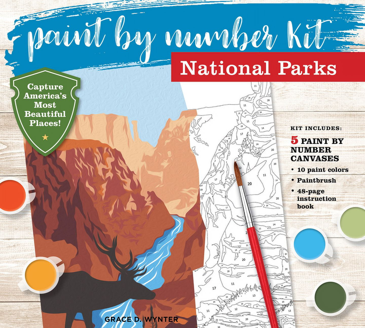 Paint by Number Kit National Parks : Capture America's Most Beautiful ...