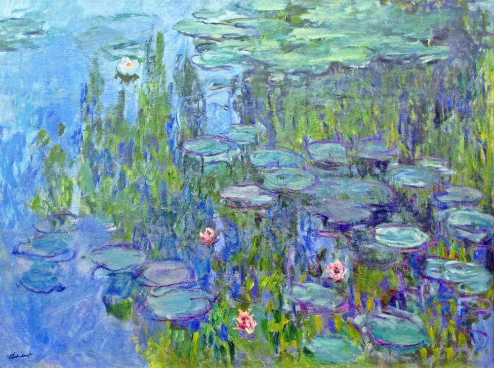 Paint by Numbers for Adults Claude Monet-Water Lilies DIY Paint by ...