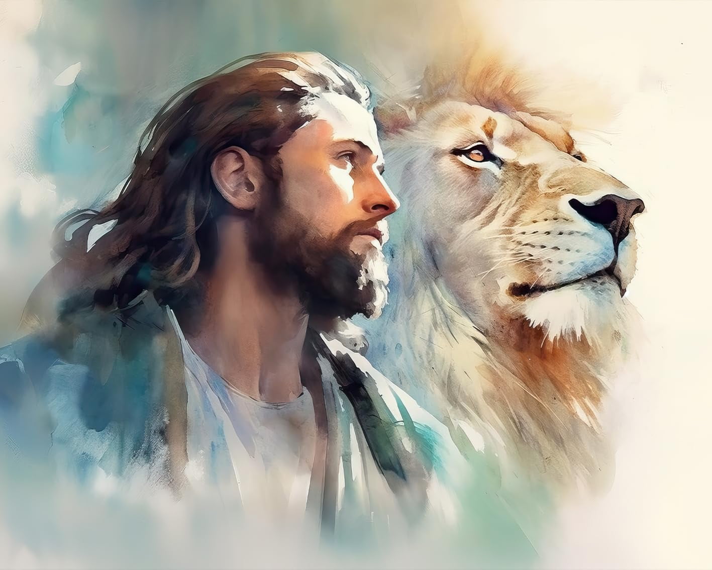 Paint by Numbers for Adults Jesus Christ Paint by Numbers Kit Lion of ...