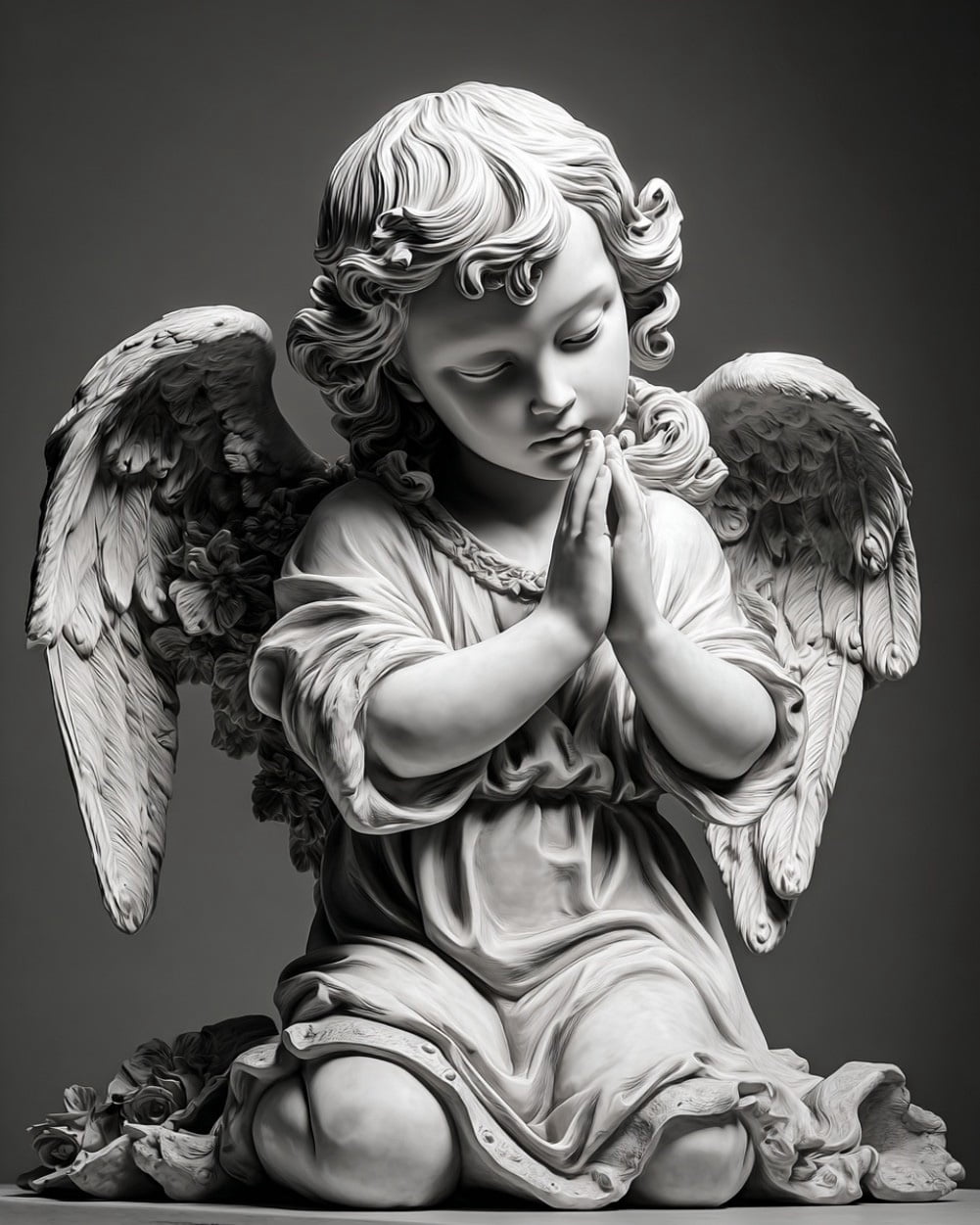 Paint by Numbers for Adults Kids Beginner Praying Angel DIY Acrylic ...