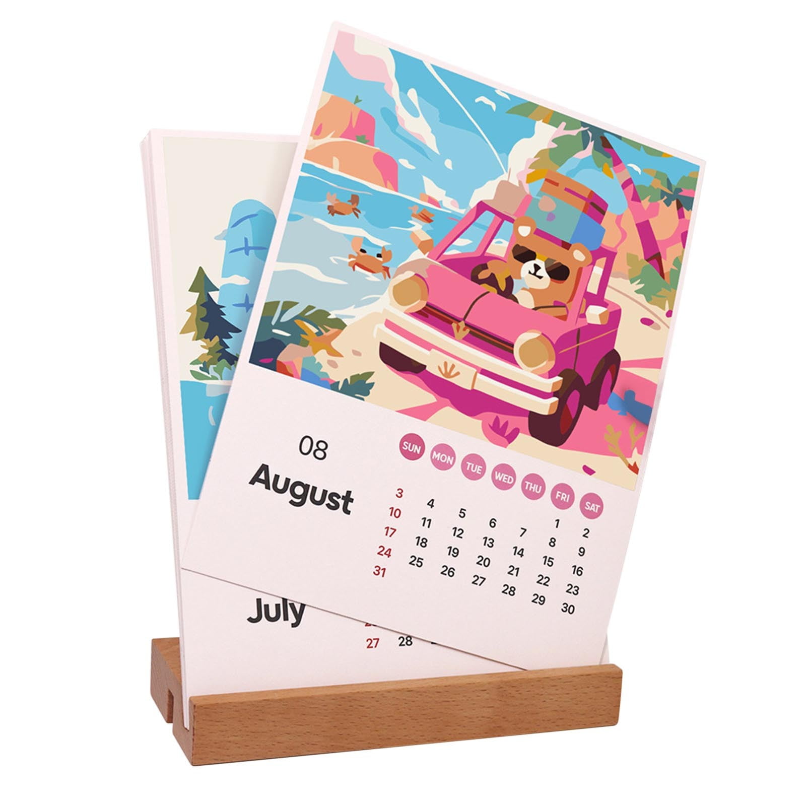 Paint by Numbers Calendar, Painting by Numbers Annual Calendar 2025 ...