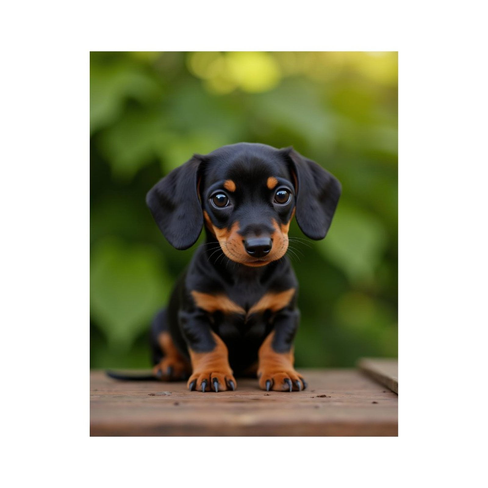 Paint by Numbers Kit for Adults, Adorable Dachshund Puppy Outdoors ...