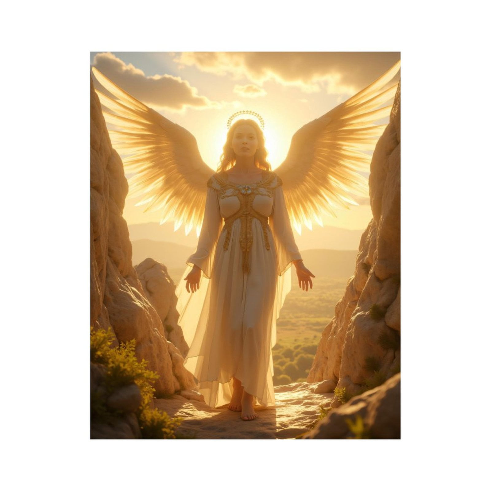 Paint by Numbers Kit for Adults, Angel Wings Glowing Light Paint by ...