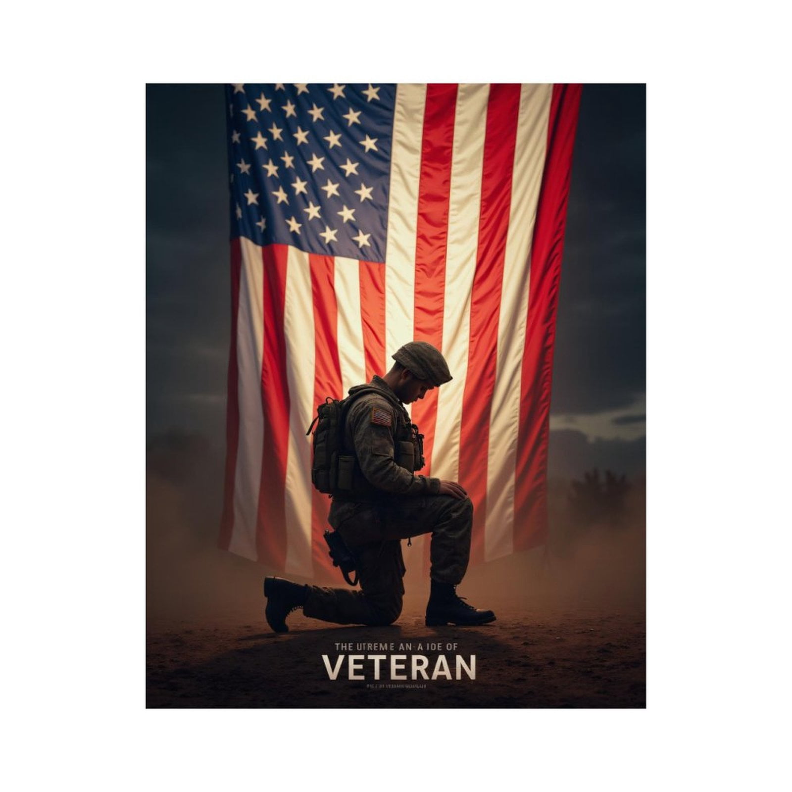 Paint By Numbers Kit for Adults Beginner - DIY American Soldier ...