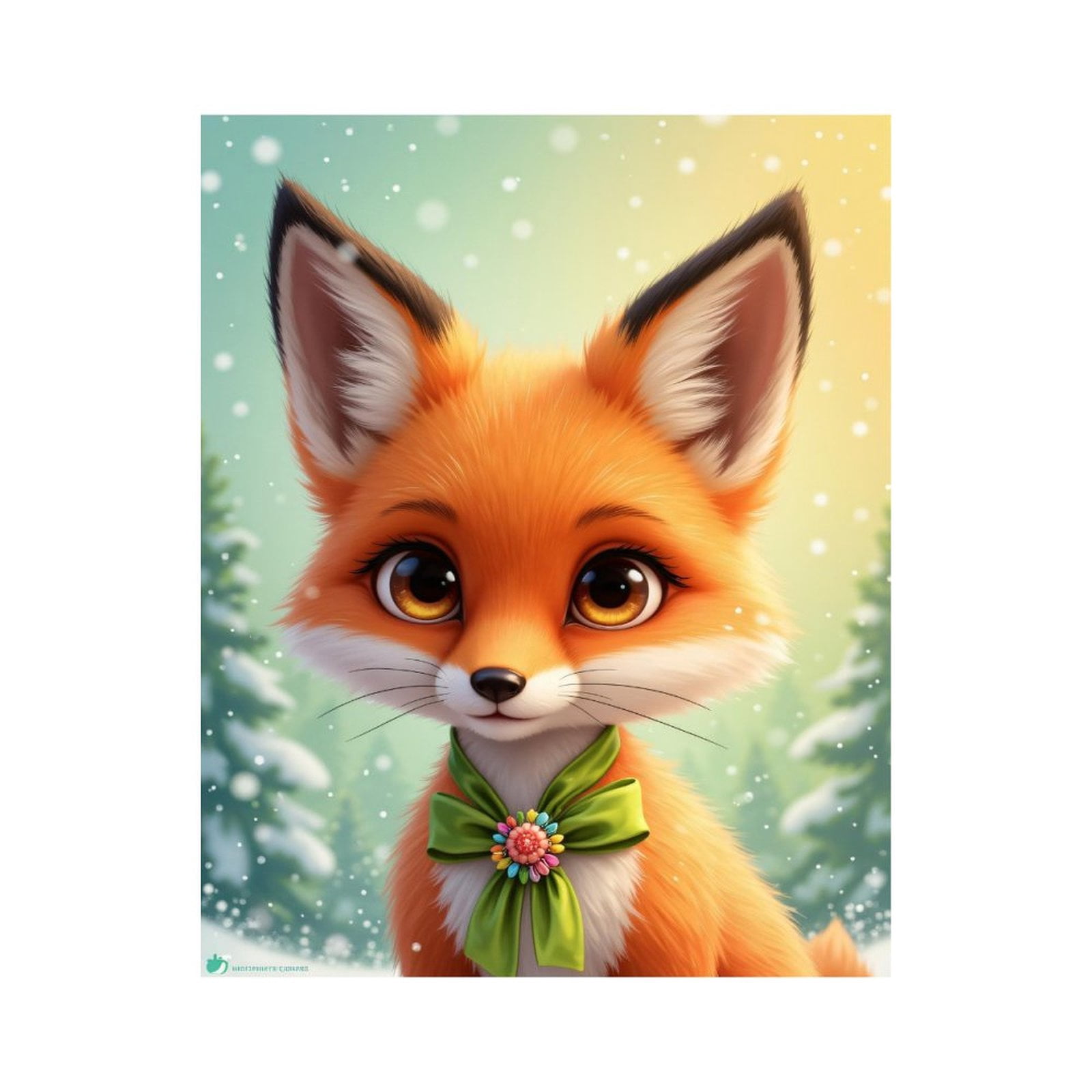 Paint By Numbers Kit for Adults Beginner - DIY Animated Fox Winter ...