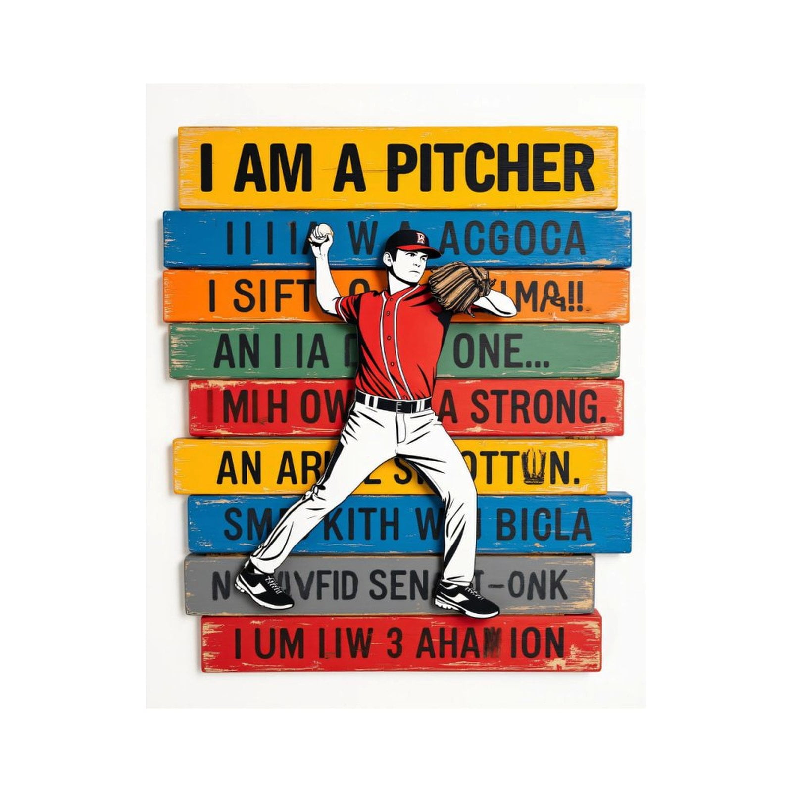 Paint By Numbers Kit for Adults Beginner - DIY Baseball Pitcher ...