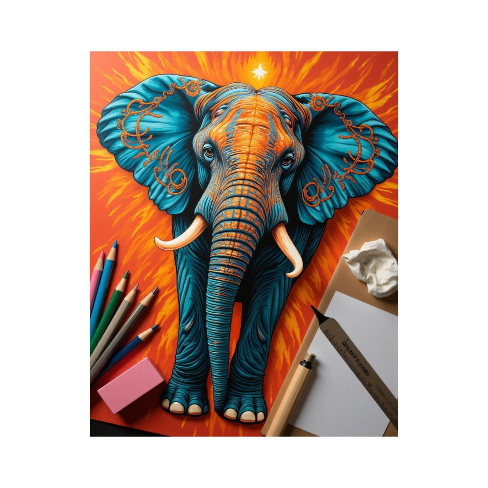 Paint By Numbers Kit for Adults Beginner - DIY Colorful Artistic ...