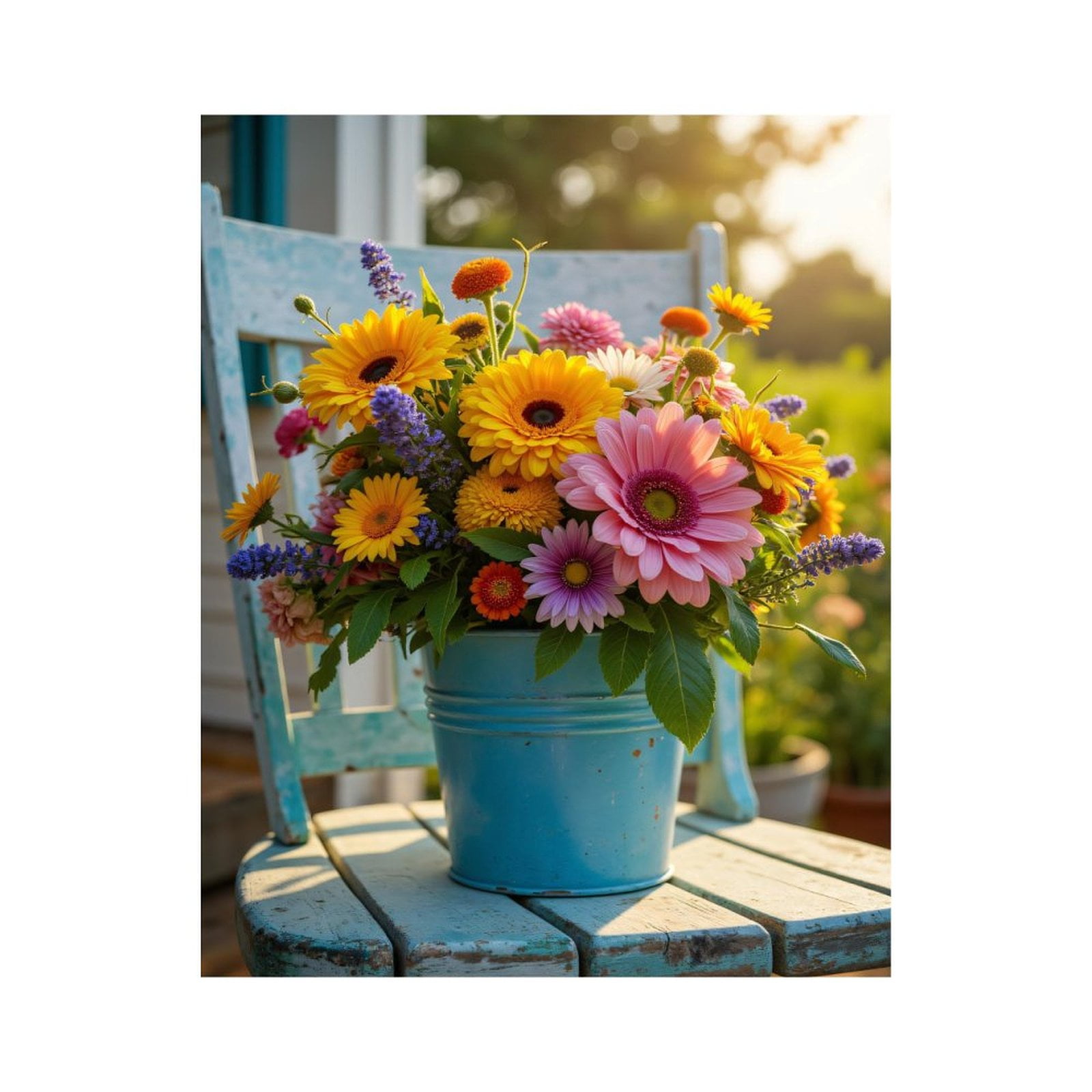 Paint By Numbers Kit for Adults Beginner - DIY Colorful Flower ...
