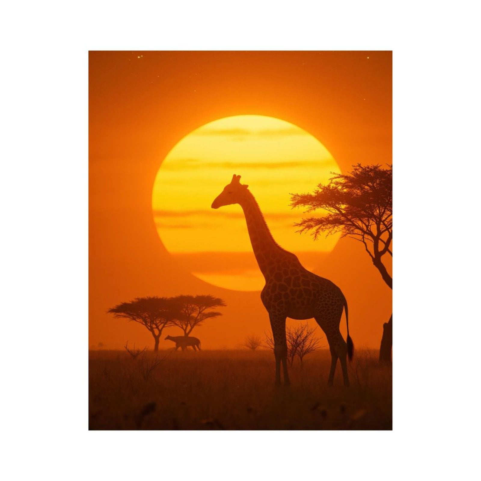 Paint By Numbers Kit for Adults Beginner - DIY Frameless Giraffe ...