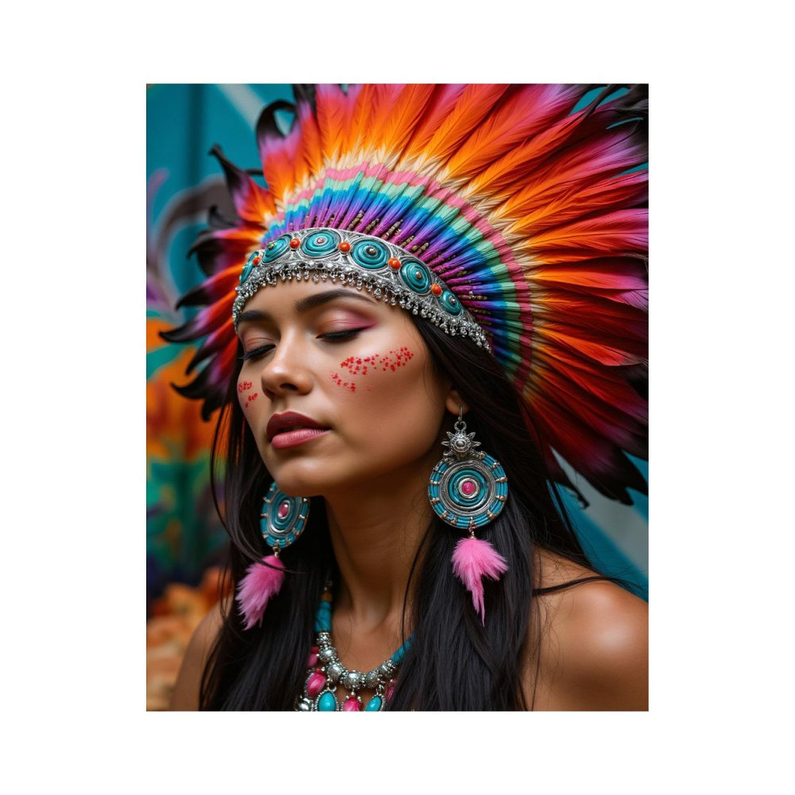 Paint By Numbers Kit for Adults Beginner - DIY Frameless Multicolor ...