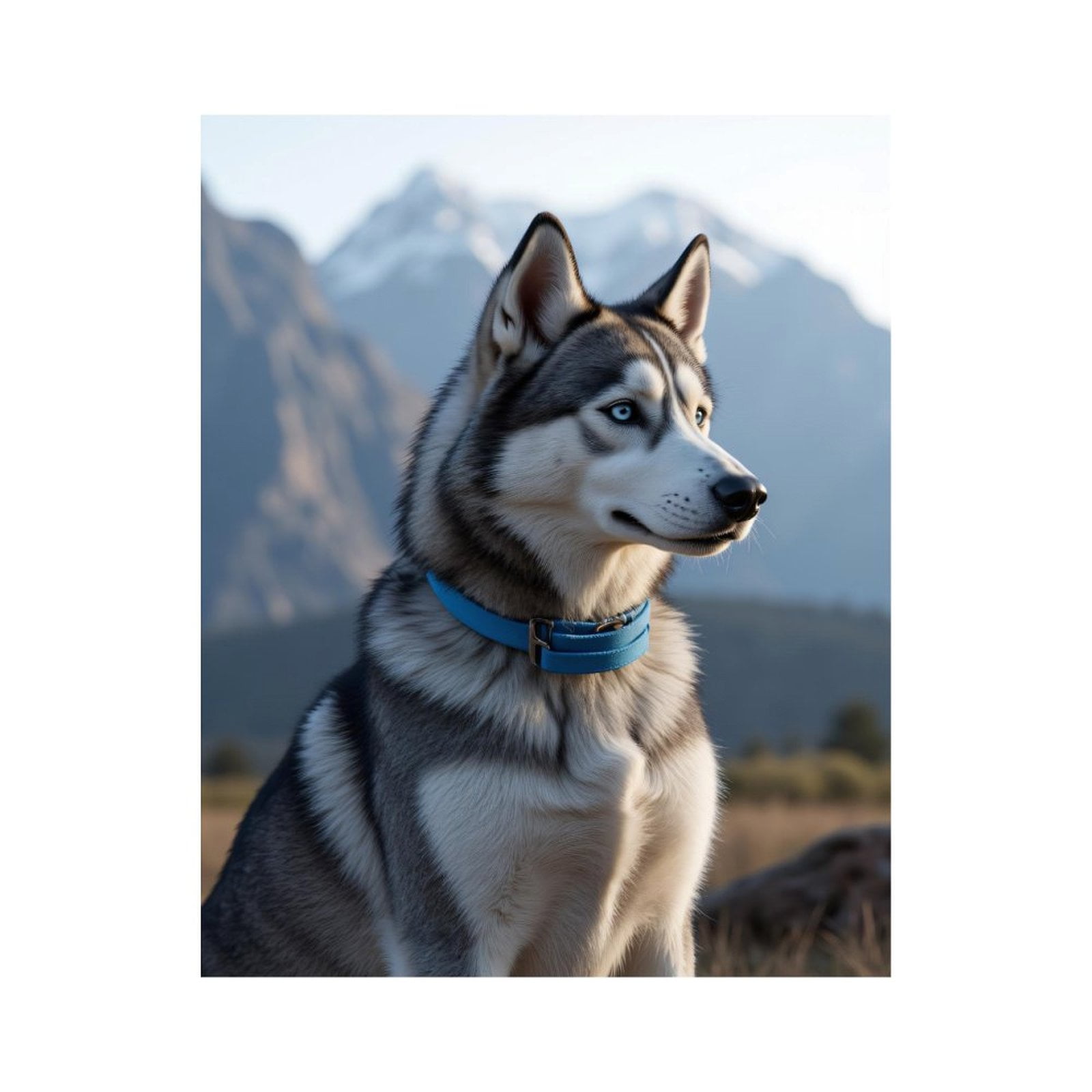 Paint By Numbers Kit for Adults Beginner - DIY Frameless Siberian Husky ...