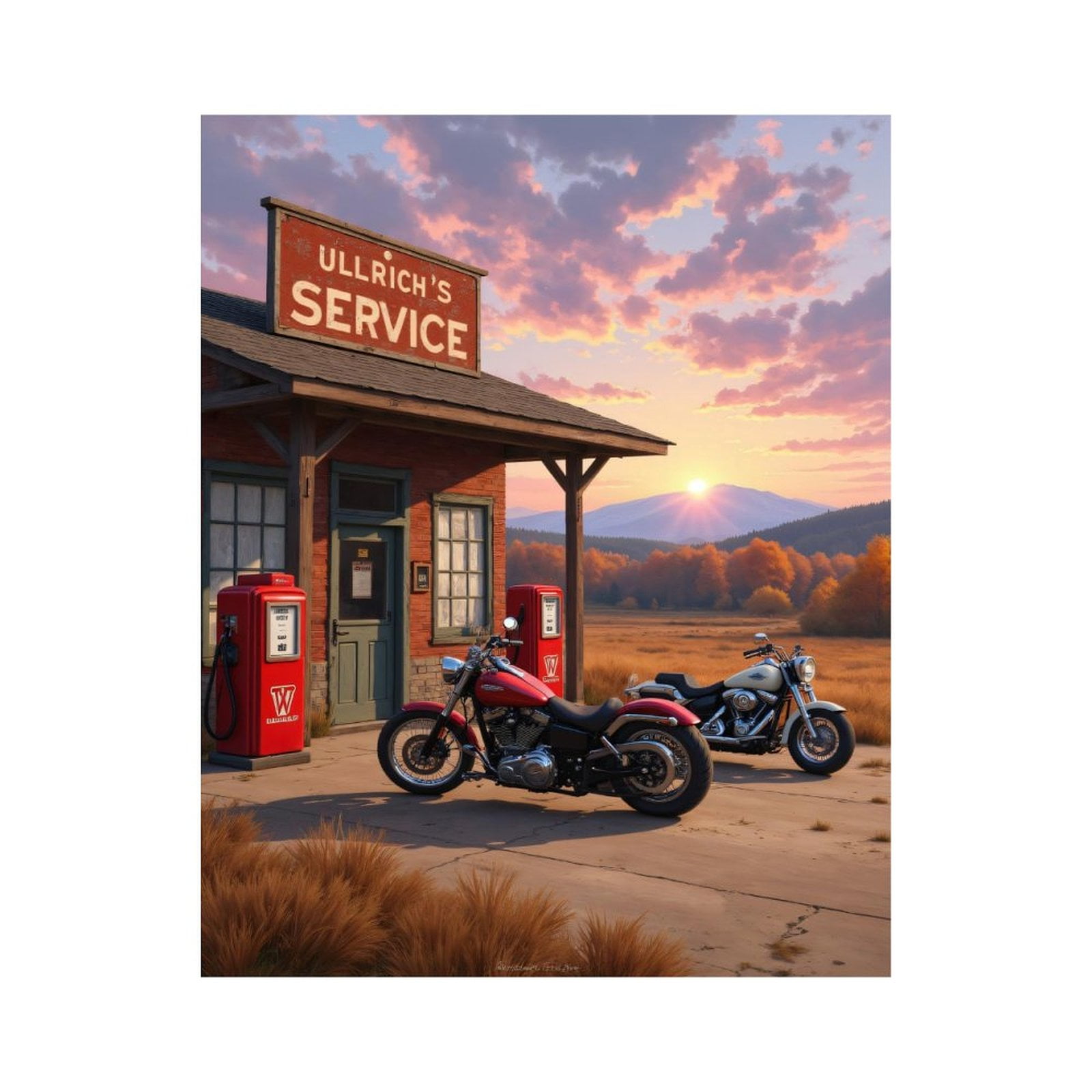 Paint By Numbers Kit for Adults Beginner - DIY Frameless Sunset Gas ...