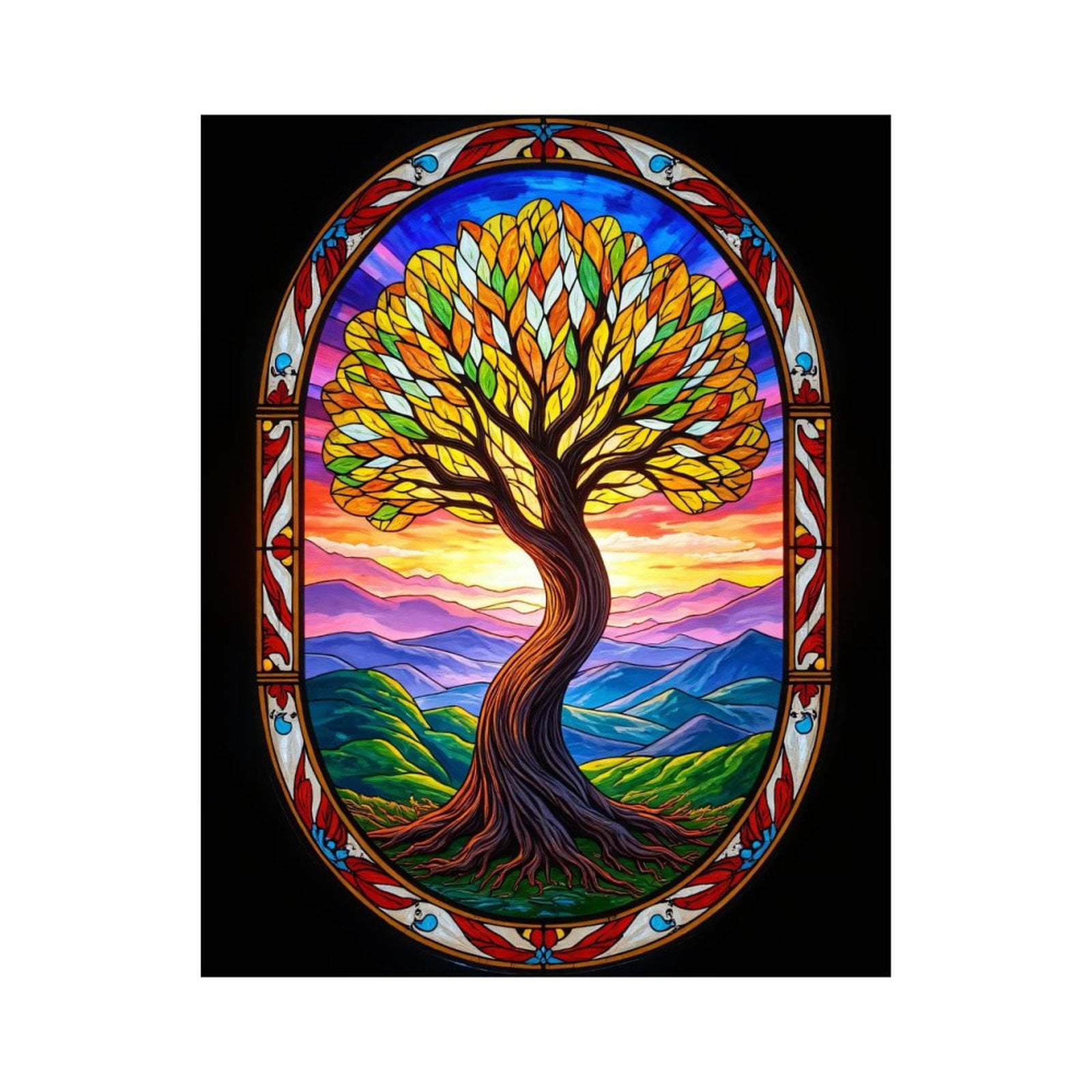 Paint By Numbers Kit for Adults Beginner - DIY Frameless Tree Of Life ...