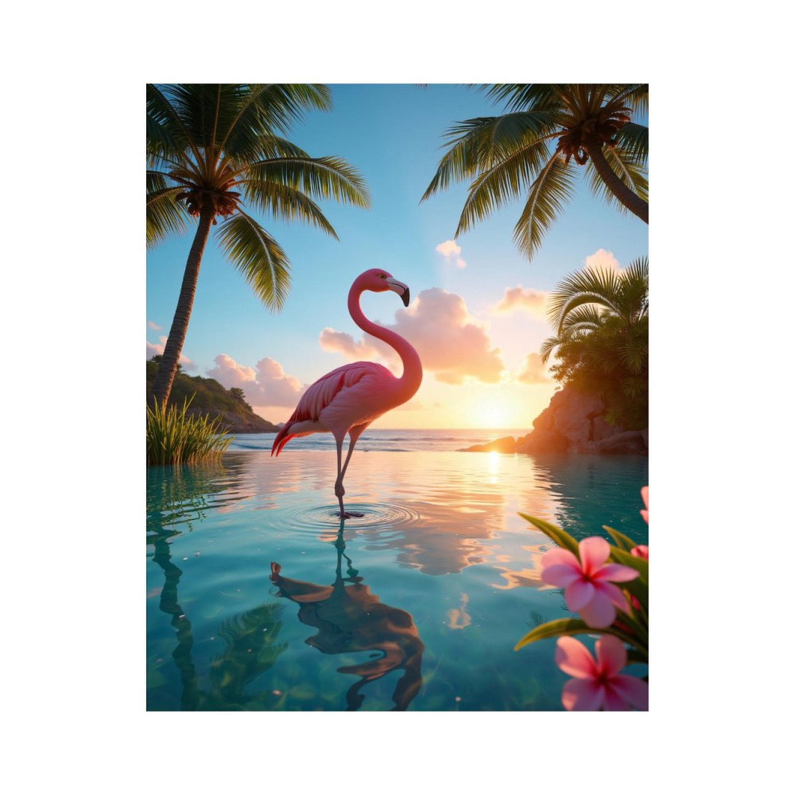 Paint By Numbers Kit for Adults Beginner - DIY Frameless Tropical ...