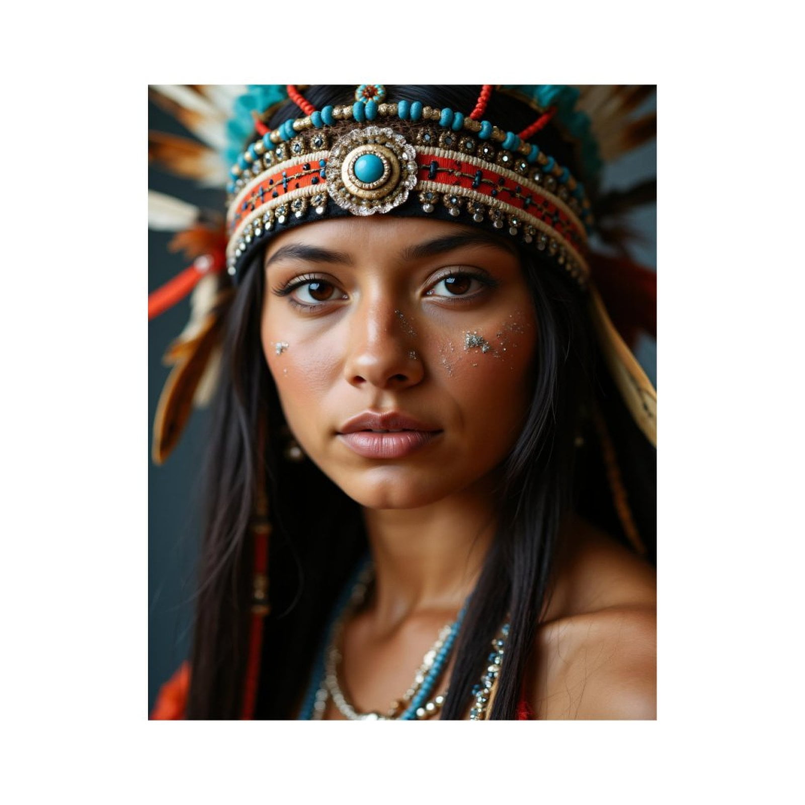 Paint By Numbers Kit for Adults Beginner - DIY Frameless Turquoise ...