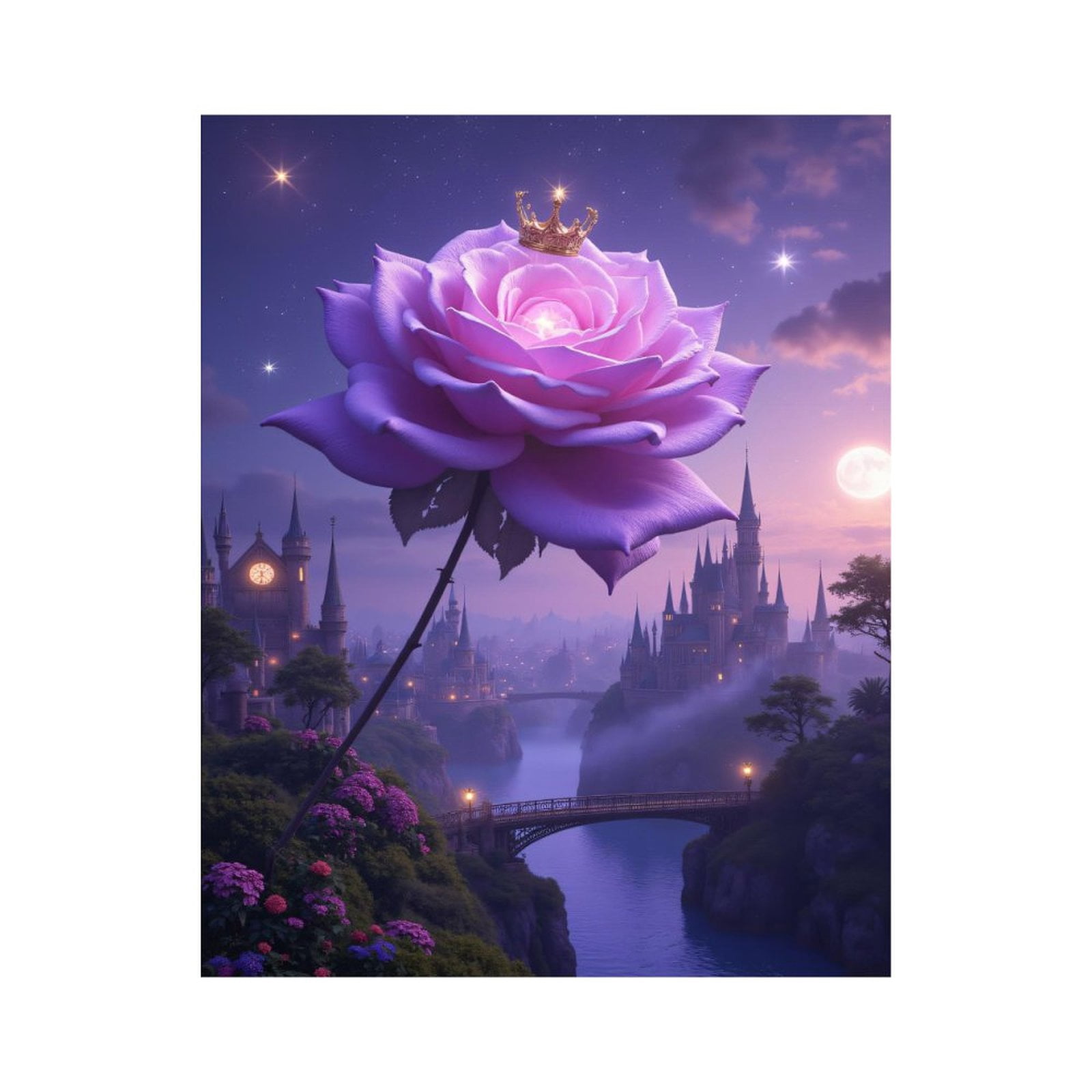 Paint By Numbers Kit for Adults Beginner - DIY Majestic Blossom ...