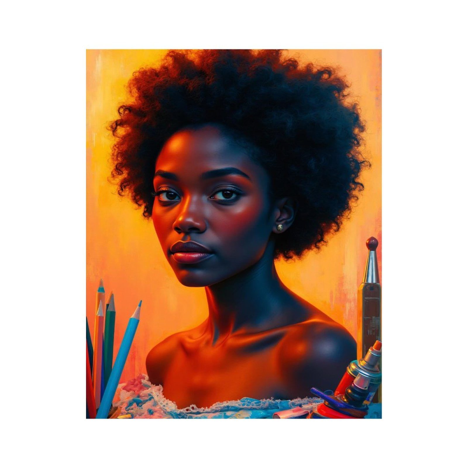 Paint By Numbers Kit for Adults Beginner - DIY Portrait Colorful ...