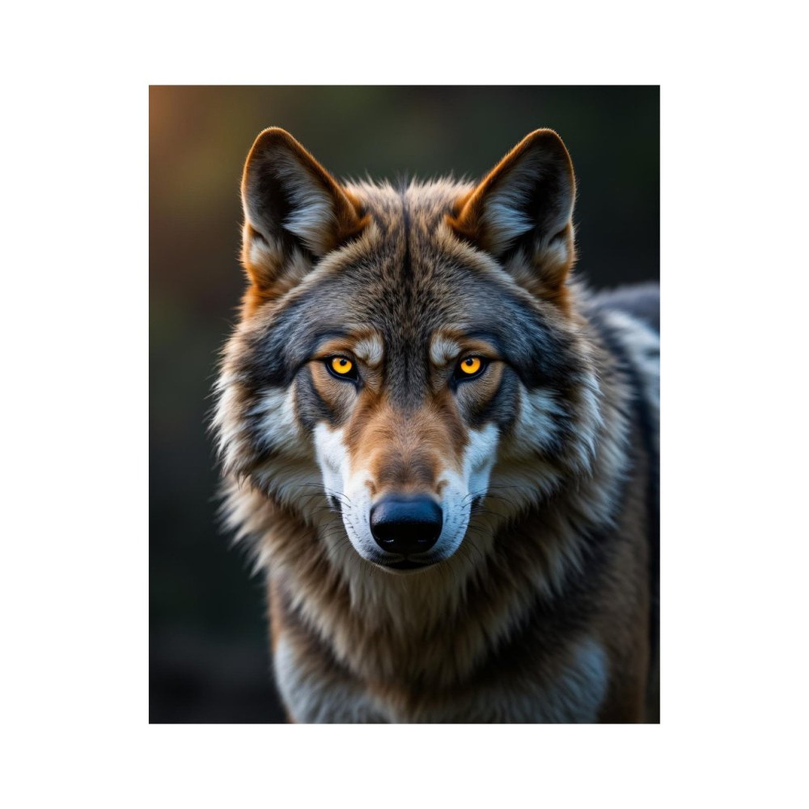 Paint By Numbers Kit for Adults Beginner - DIY Regal Wolf Eyes Wild ...