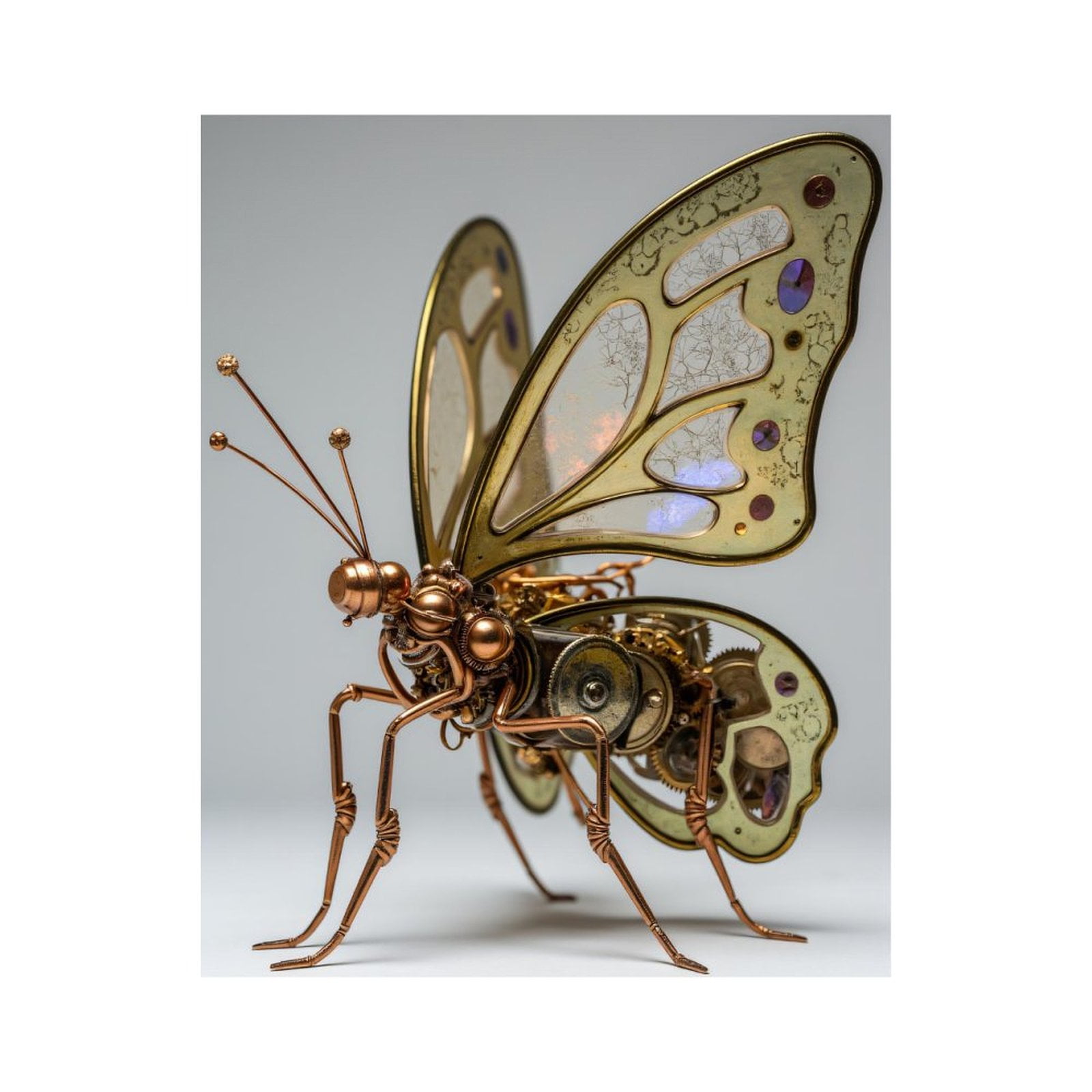 Paint By Numbers Kit for Adults Beginner - DIY Steampunk Mechanical ...