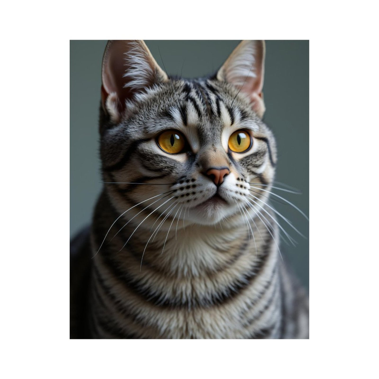 Paint By Numbers Kit for Adults Beginner - Majestic Tabby Cat Portrait ...