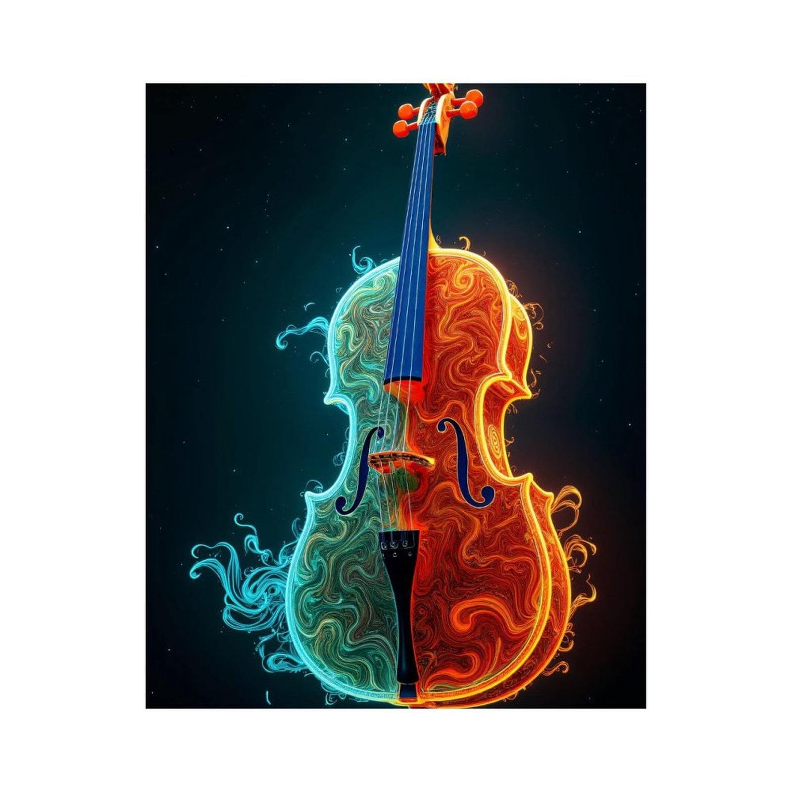 Paint By Numbers Kit for Adults Beginner - Musical Instrument Color ...