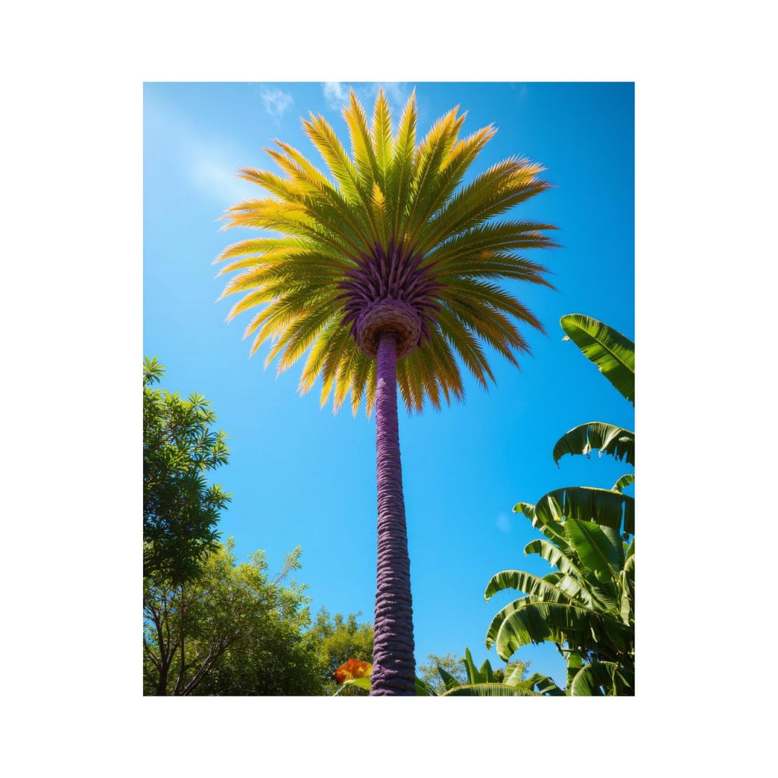 Paint By Numbers Kit for Adults Beginner - Palm Tree Vibrant Sky ...